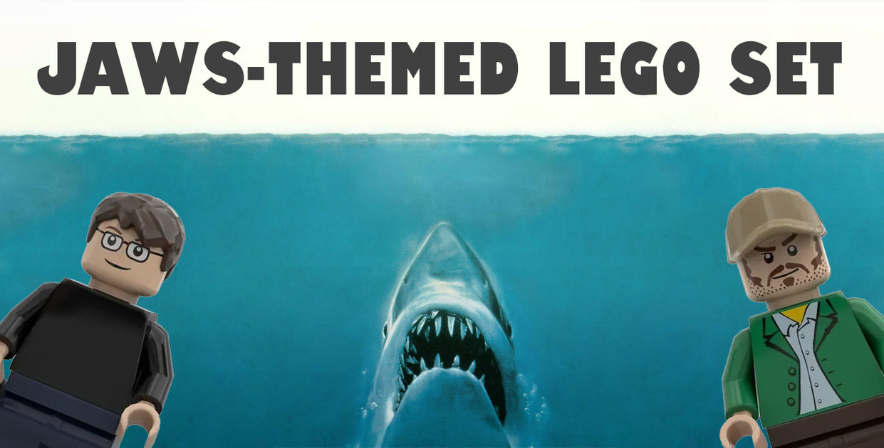 shark, lego, film, jaws, minifigures, concept, human, ideas, fan-vote ...