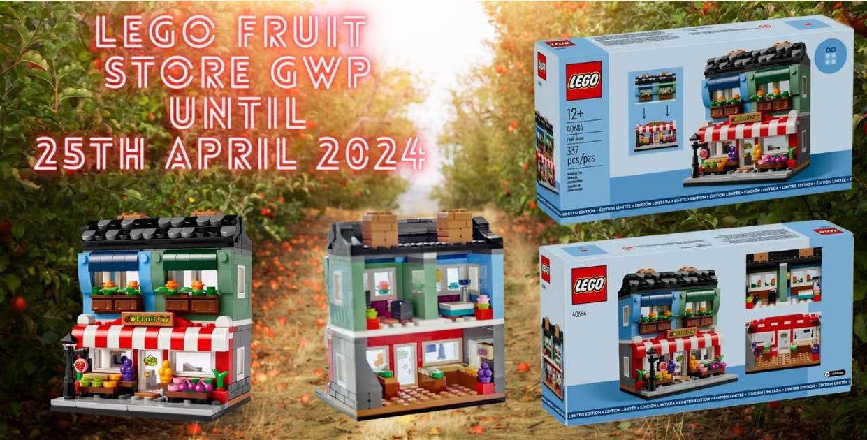LEGO, GWP, gift with purchase, microscale, modular, insider, minibuilds ...