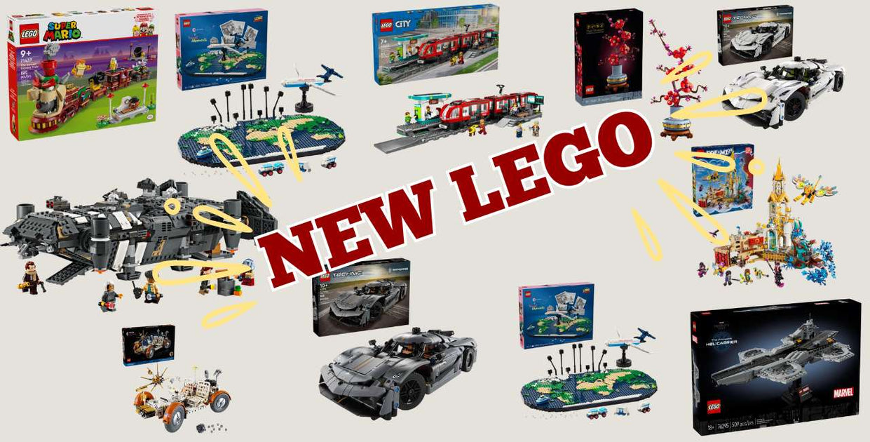 LEGO, August, New, release, McLaren, Koenigsegg, City, Star Wars ...