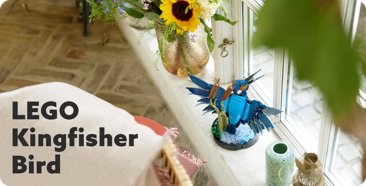 lego, bird, kingfisher, model, 10331, brick, icons, fauna, nature ...