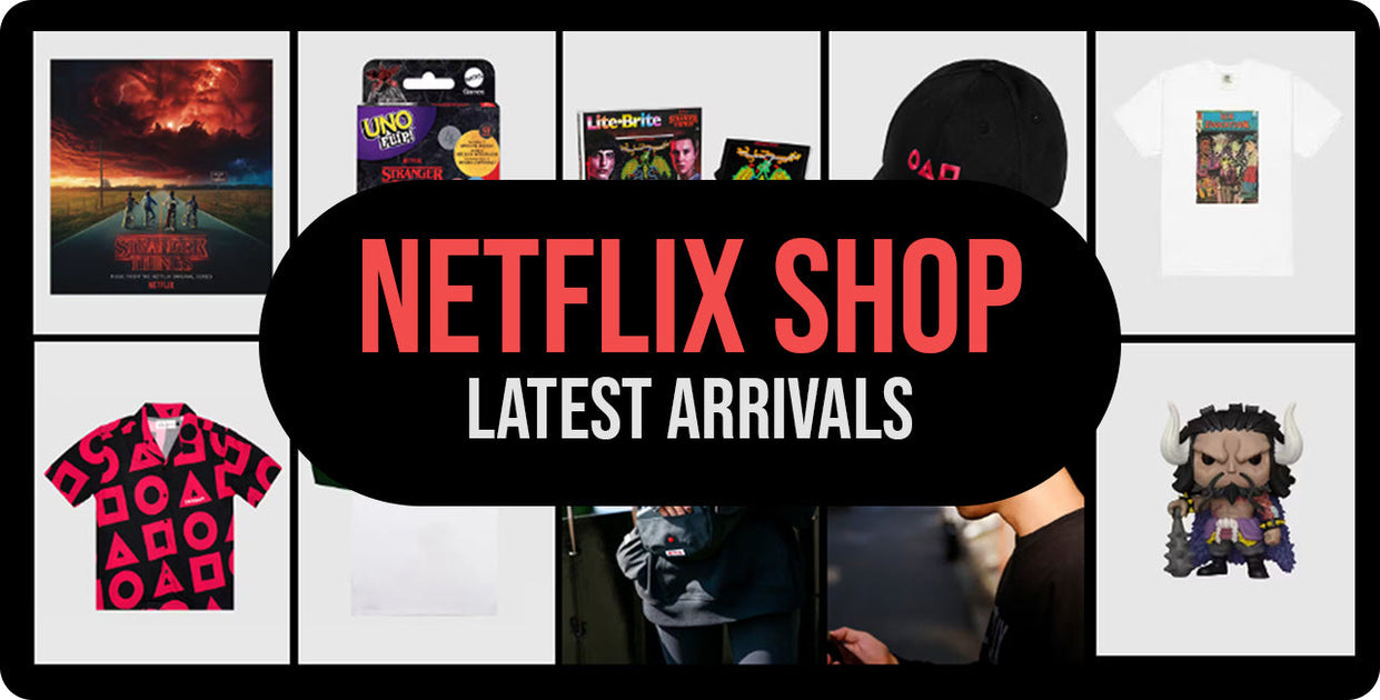 series, game, netflix, squid, wednesday, show, castlevania, art, merch ...