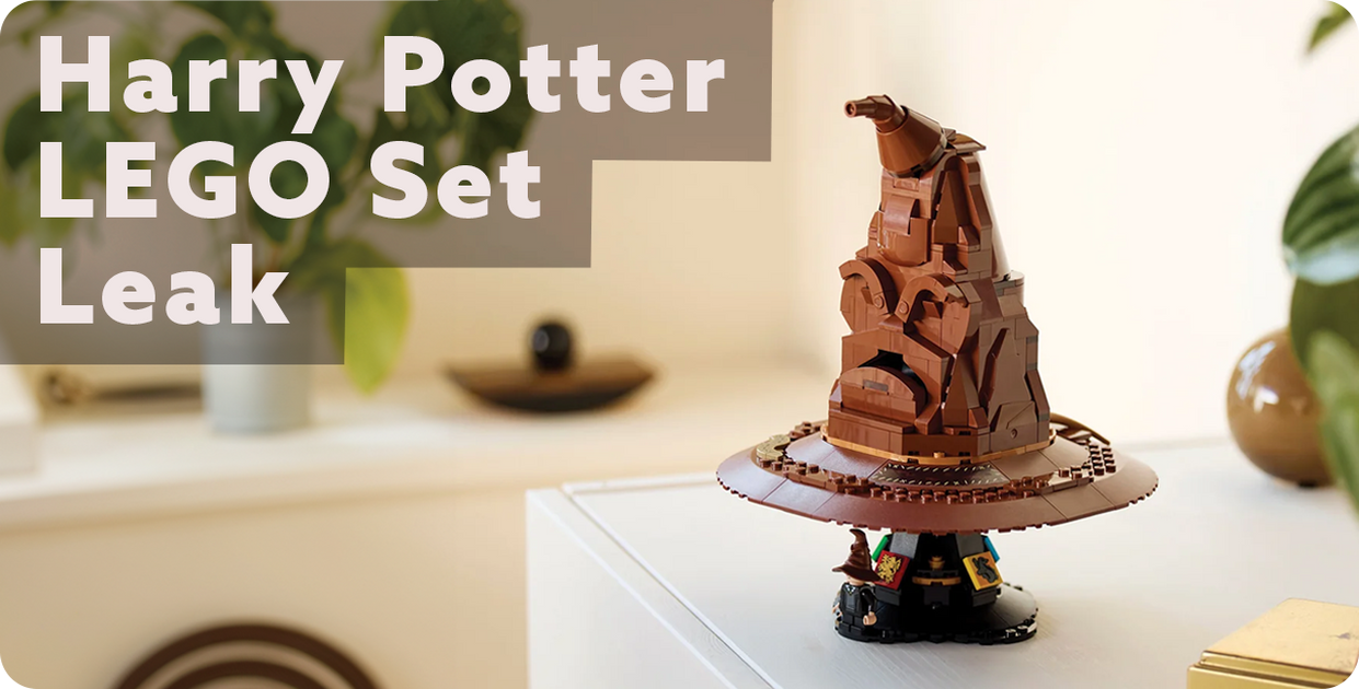 lego, harry, sorting, hat, potter, brick, model, 76429, first, reveal ...
