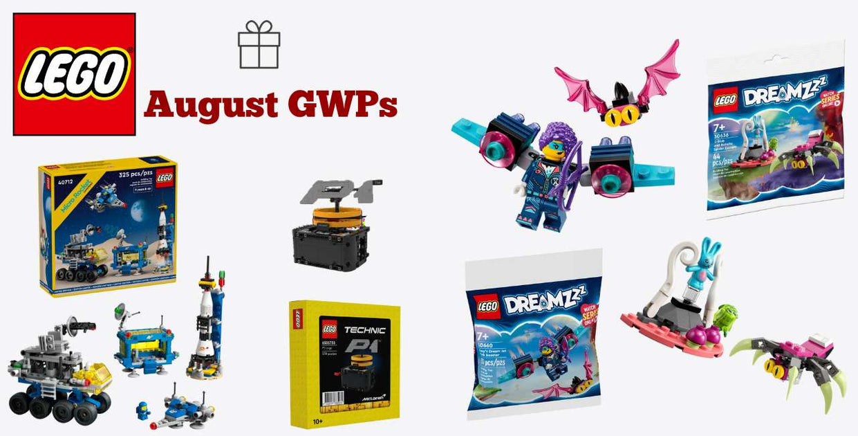 LEGO, GWP, Gift With Purchase, DREAMZzz, Space, Technic, P1, Insiders ...