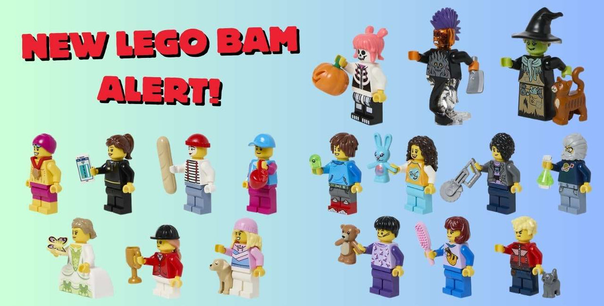 LEGO, Minifigure, BAM, Build A Minifigure, exclusive — iDisplayit.com