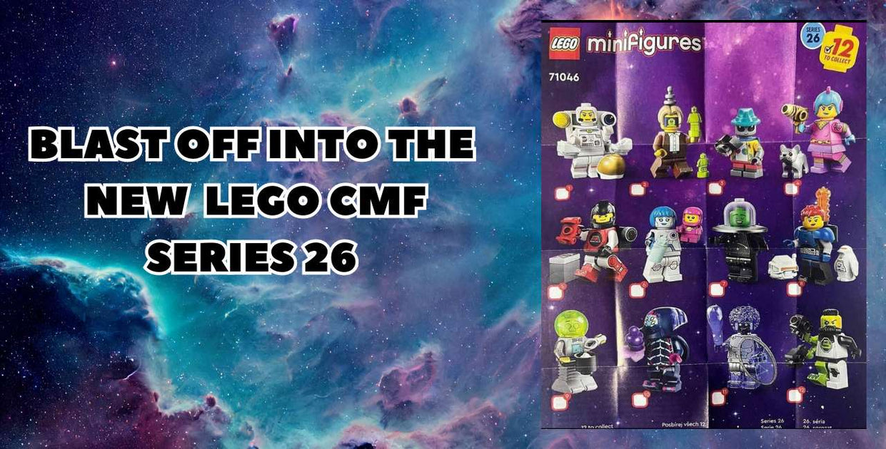 LEGO, space, CMF, minifigures, series 26 — iDisplayit.com
