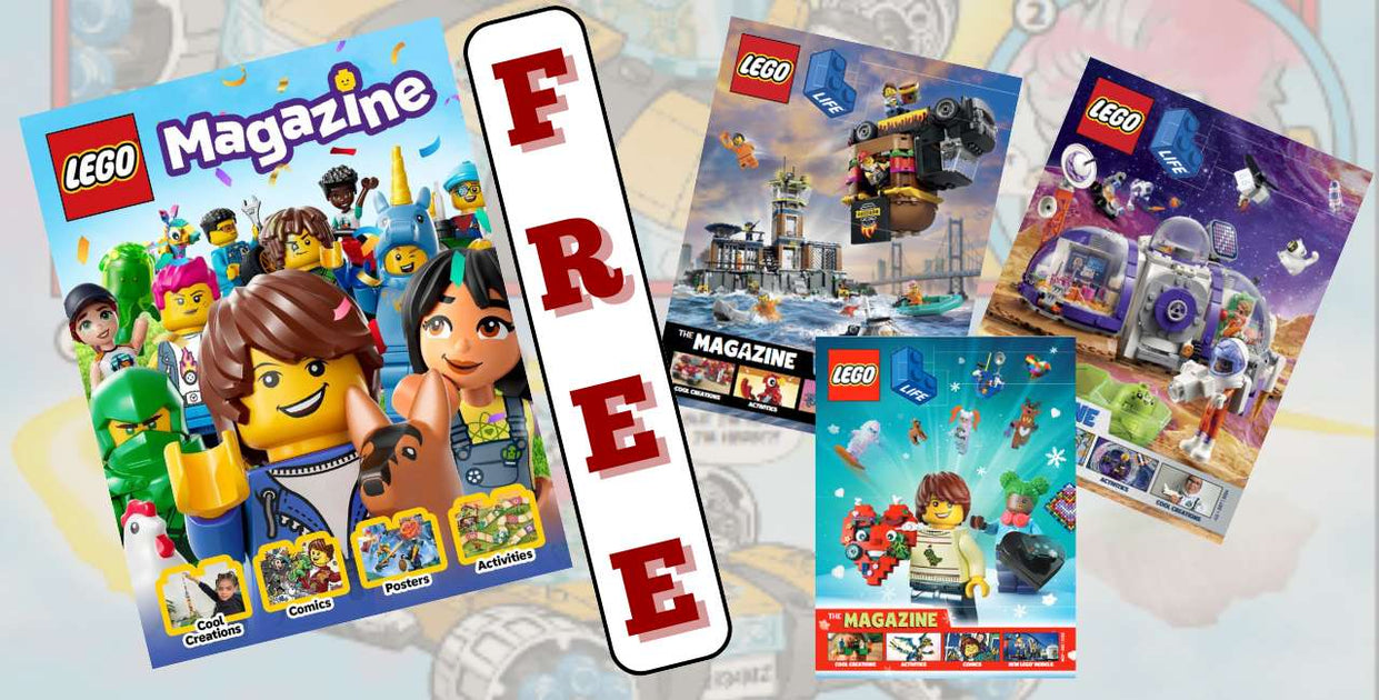 LEGO, LEGO Life, LEGO Magazine, free, subscribe — iDisplayit.com