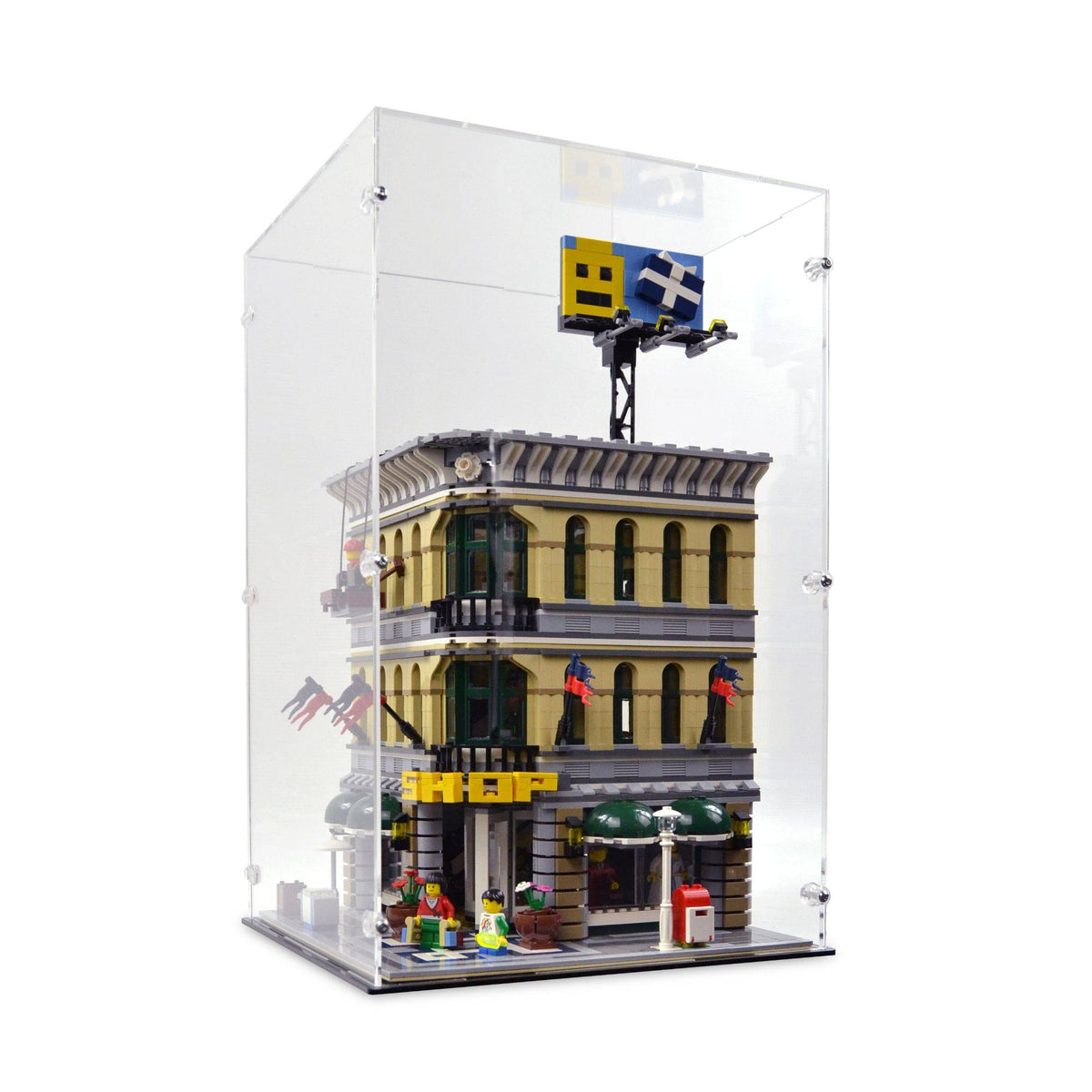 Acrylic Display Case for LEGO Grand Emporium | iDisplayit — iDisplayit.com