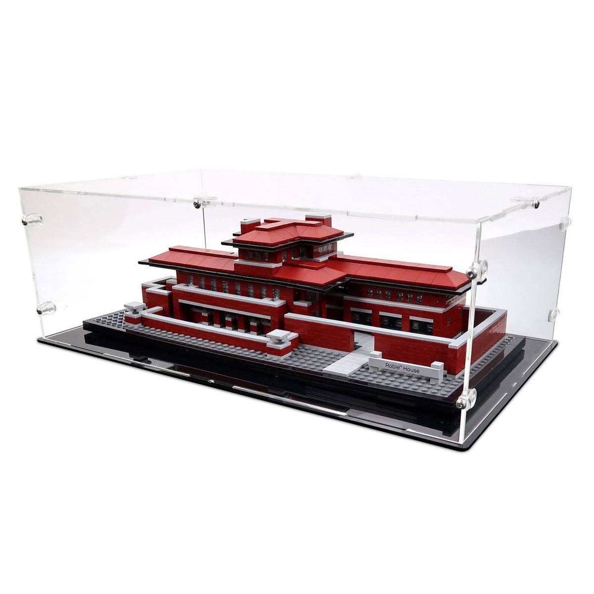 Acrylic Display Case for LEGO Robie House | iDisplayit — iDisplayit.com