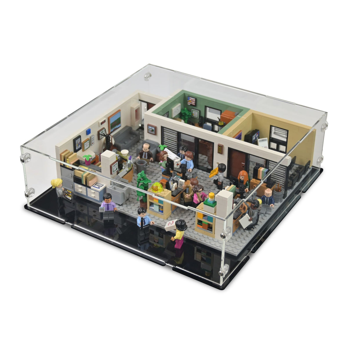 Acrylic Display Case for LEGO The Office | iDisplayit USA — iDisplayit.com