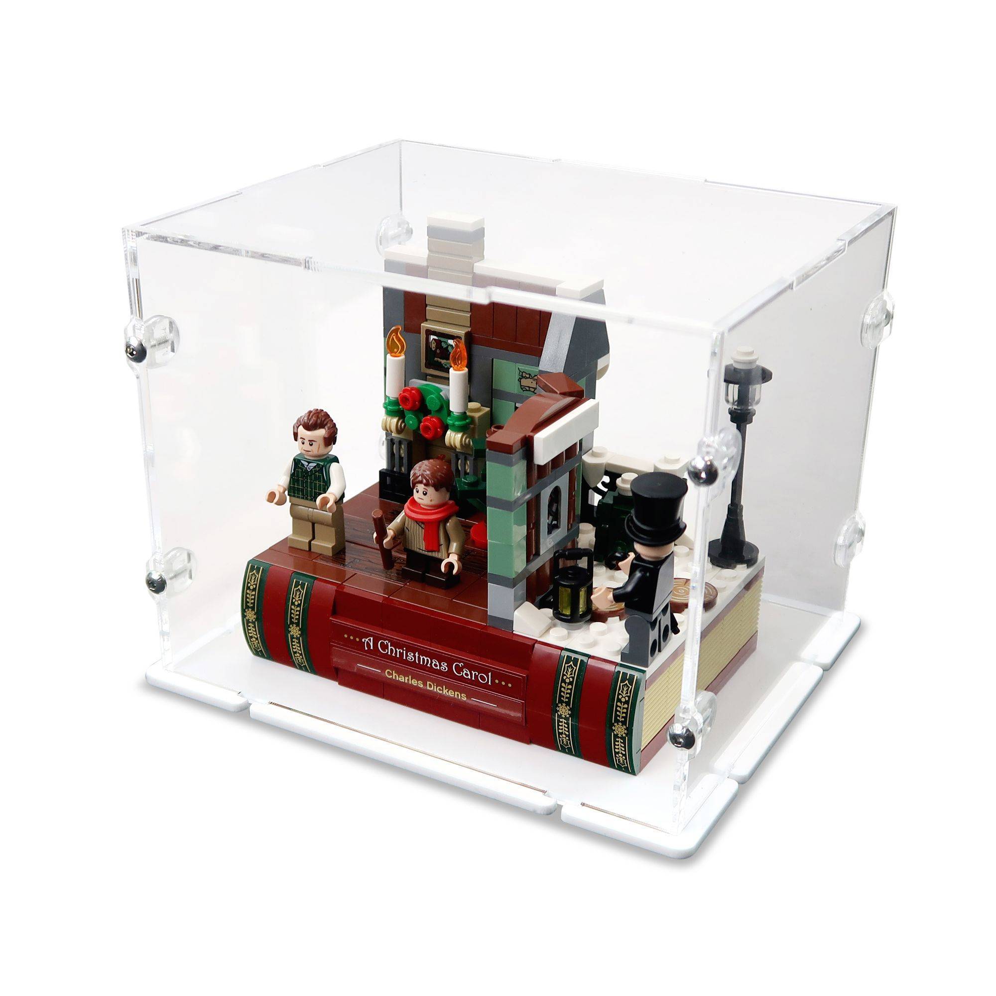 Charles Dickens Tribute Display Case for LEGO Christmas Gift ...