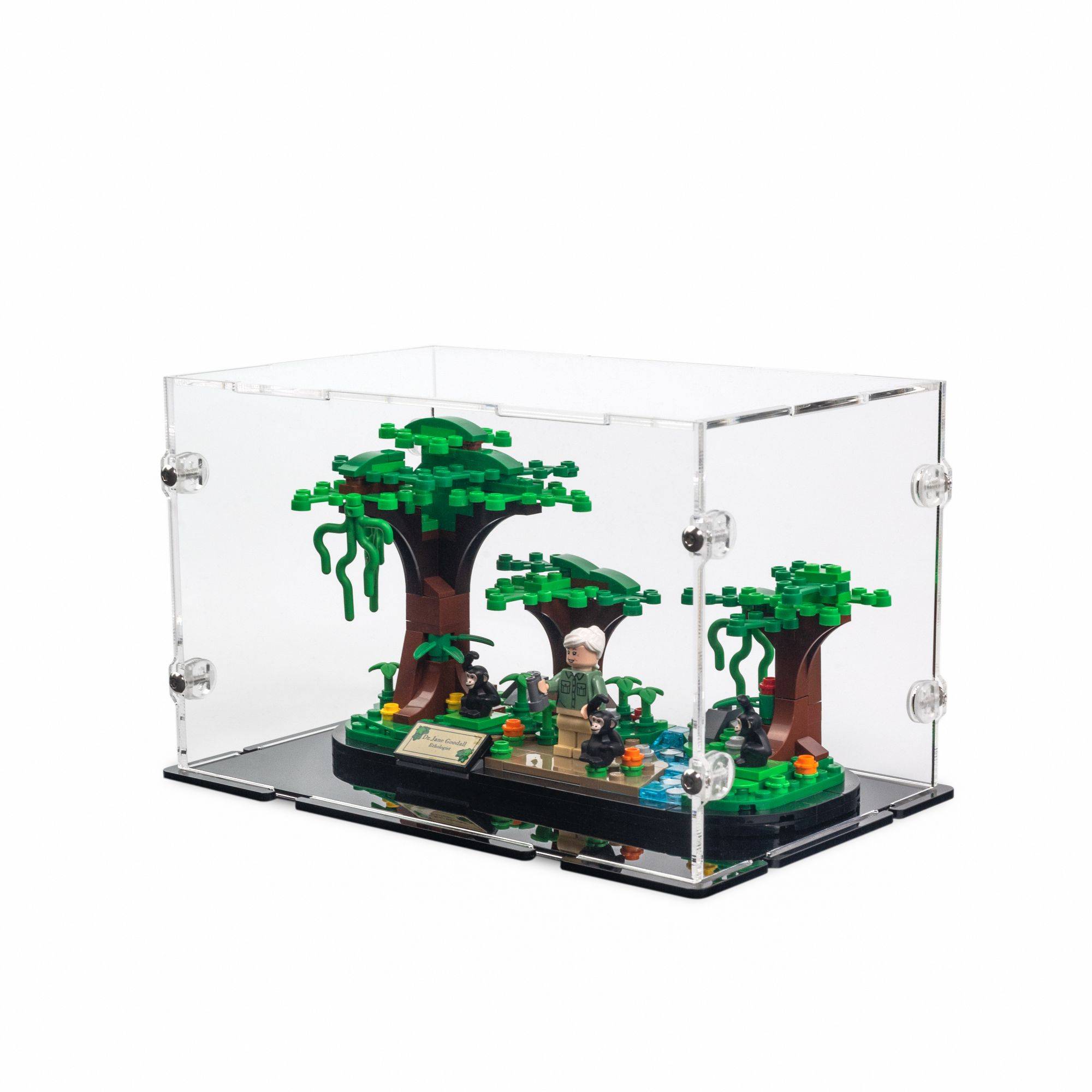 Acrylic Display Case for LEGO Jane Goodall Tribute | iDisplayit ...