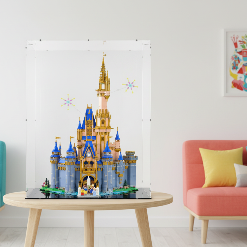 Display Case for LEGO 100th Anniversary Disney Castle | iDisplayit USA ...