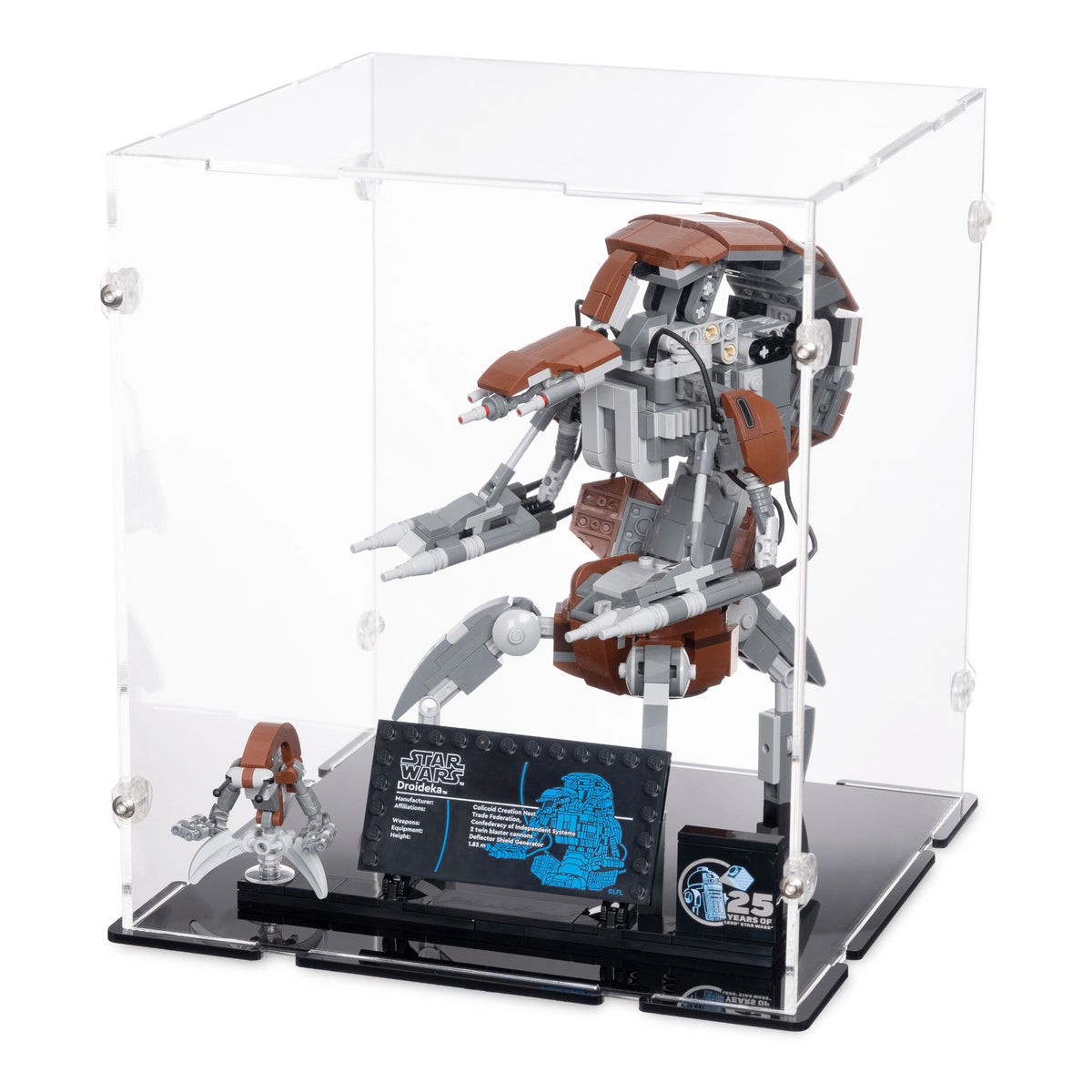 Acrylic Display Case for LEGO Star Wars Droideka | iDisplayit USA ...