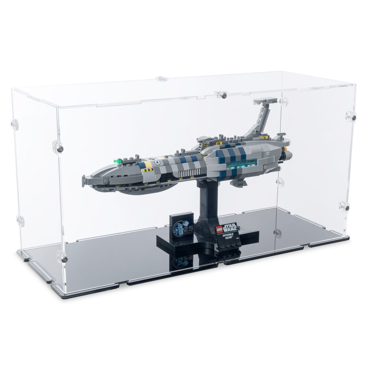 Acrylic Display Case for LEGO Invisible Hand | iDisplayit — iDisplayit.com